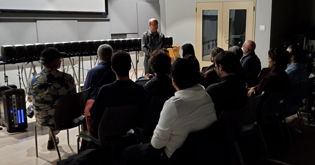 Paul Koonce Concert Lets Audience Experience Sound in New Ways - Sound ...